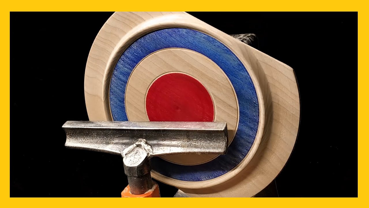 Woodturning a Simple fun game for Holiday Family Fun! - YouTube