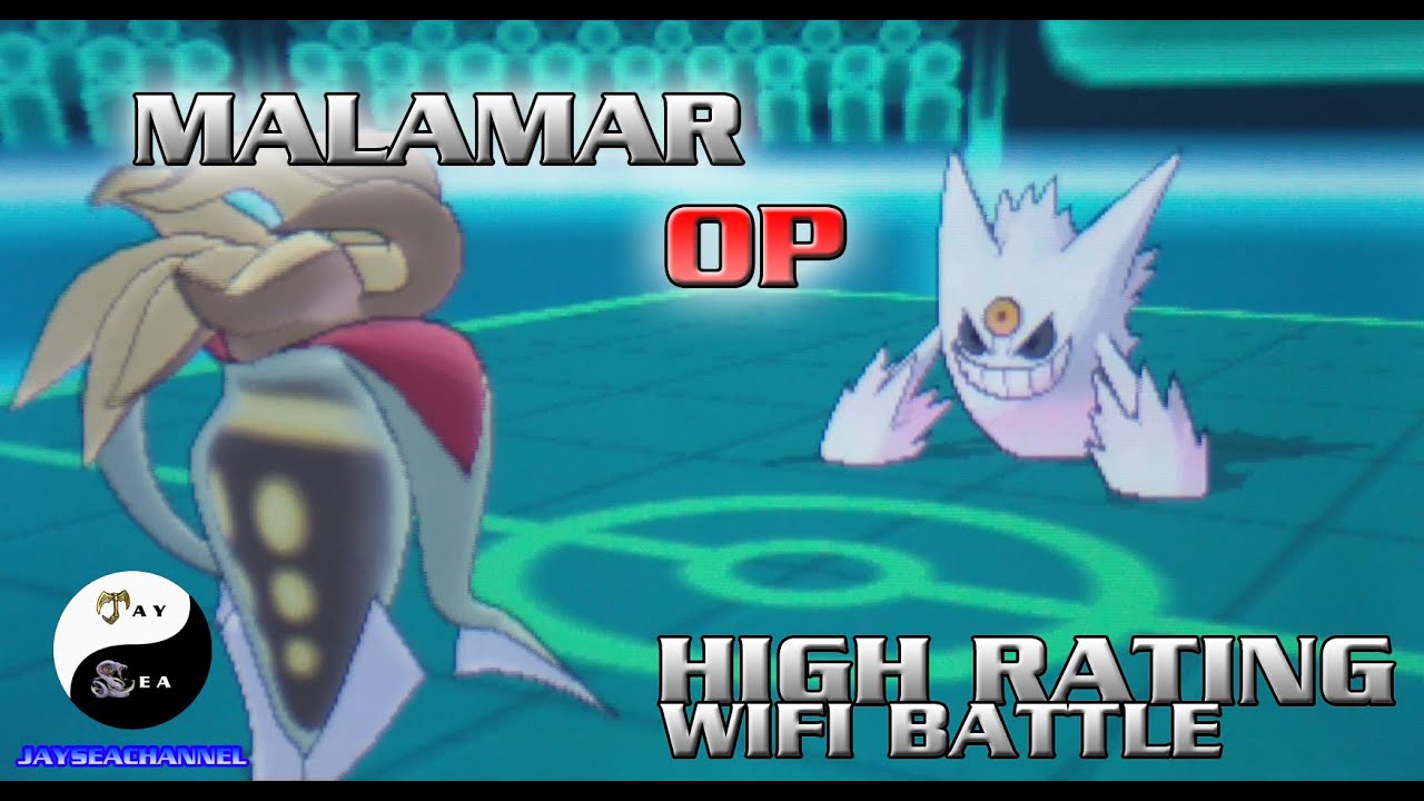 Epic Squid Malamar - Pokemon X and Y 1700 rating Battle Spot Ft. Mega ...