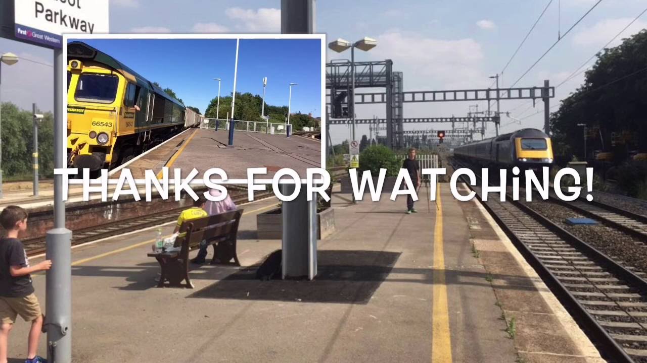 Trains at Poole & Level Crossing! - YouTube