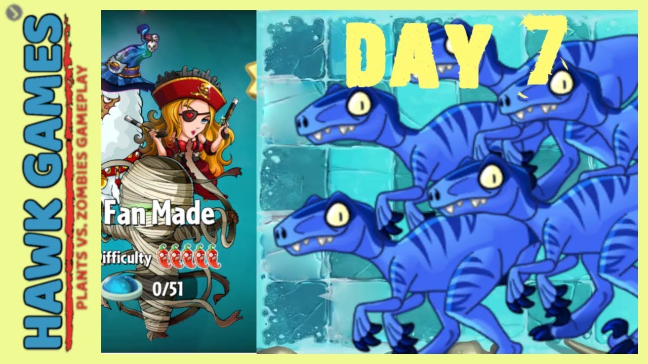 Plants vs Zombies 2 Fan Made World Day 7 (Player's Choice) - YouTube