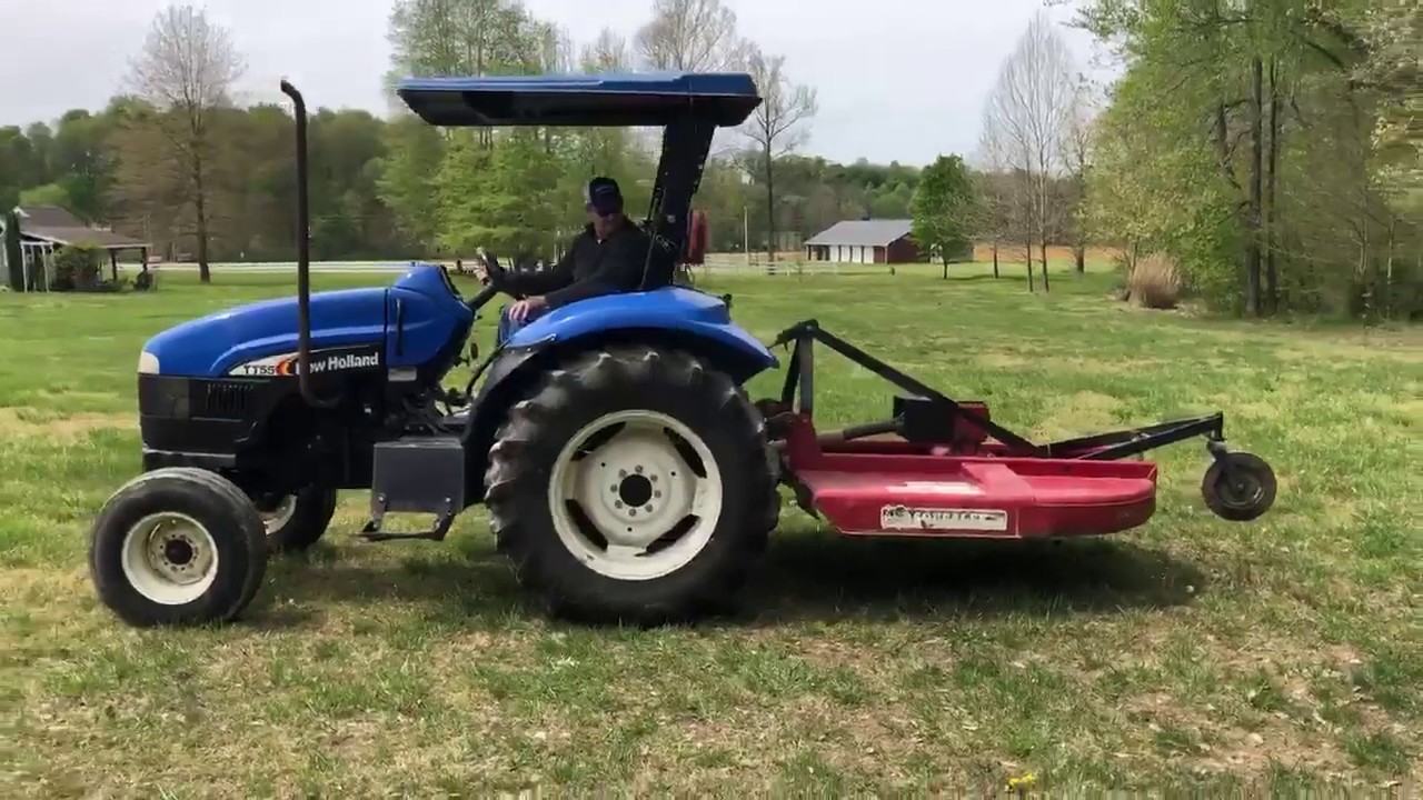 TT55 New Holland Tractor - YouTube