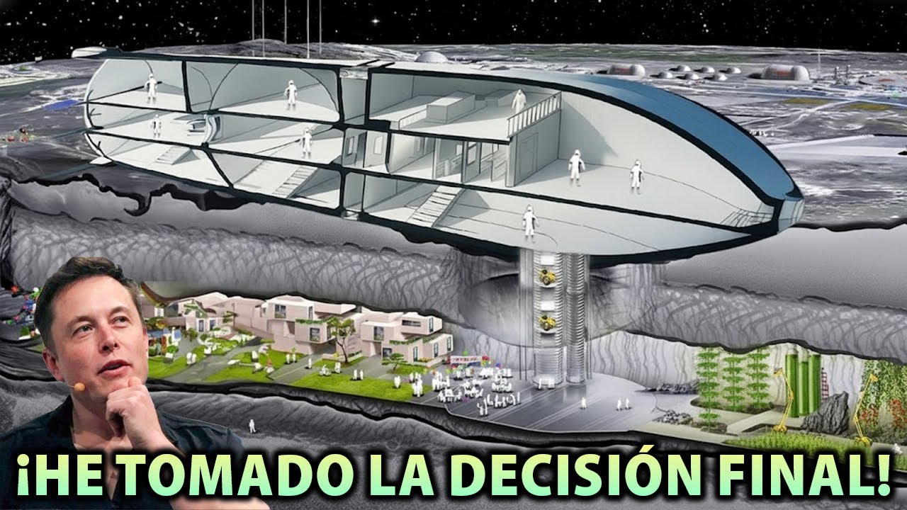 Elon Musk Acaba De Revelar La Base Lunar Alpha De SpaceX: ¡El Plan Para ...
