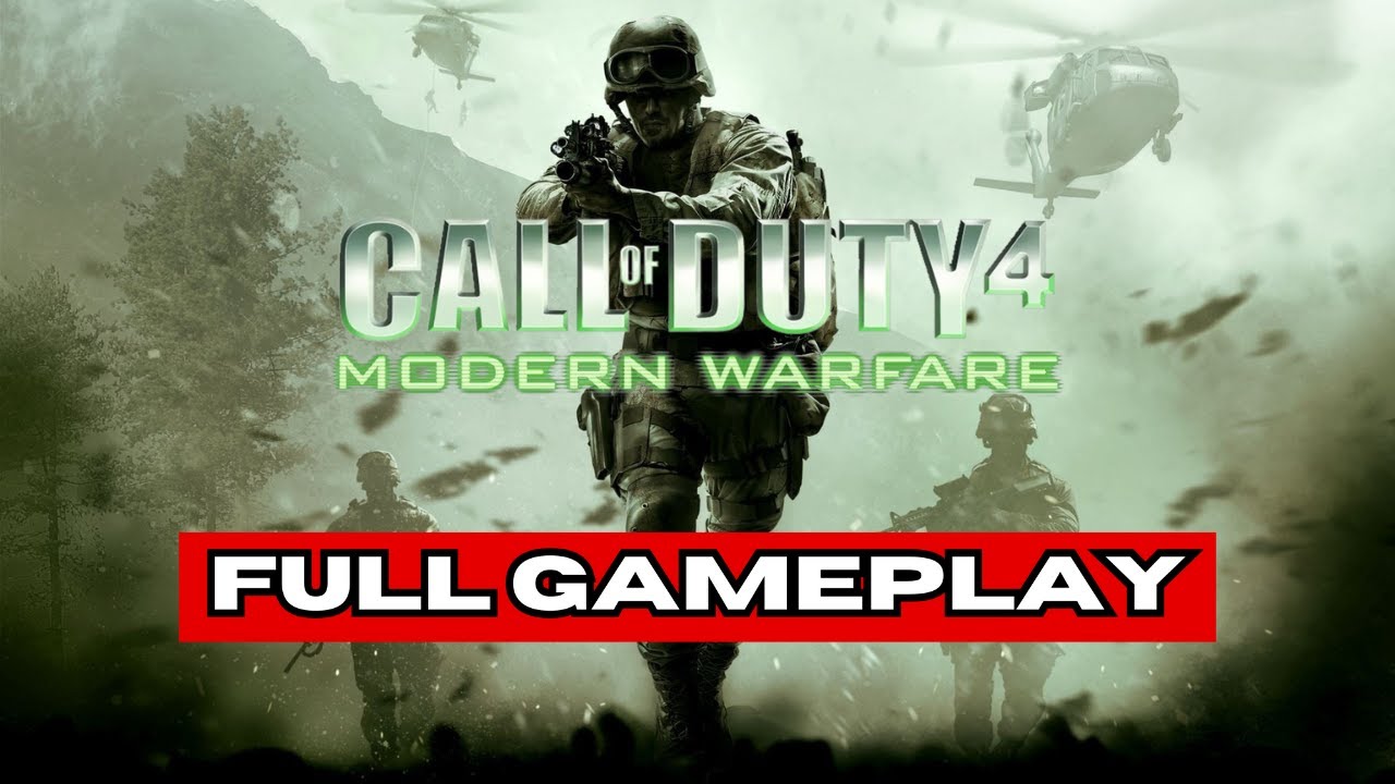 Call of Duty 4: Modern Warfare Full Veteran Difficulty Walkthrough ...