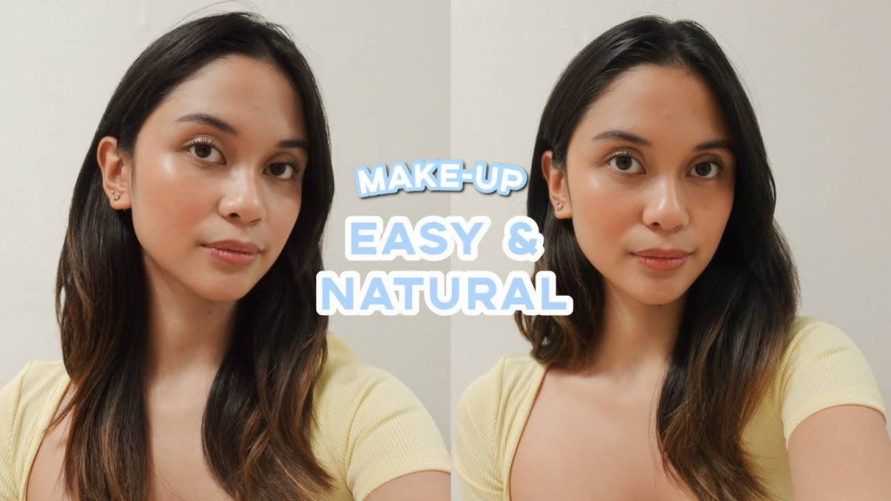 lazy everyday makeup routine - YouTube