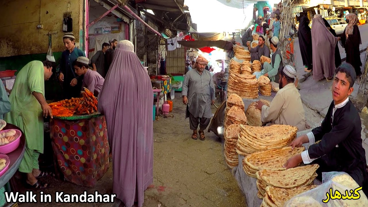 Walking in Kandahar City | 4so Bazaar | Afghanistan | کندهار - YouTube