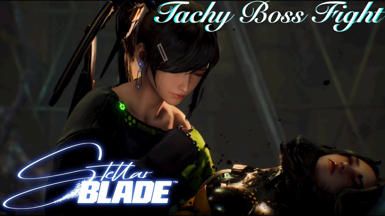 Stellar Blade - Eve vs. Tachy (Boss Fight) - YouTube