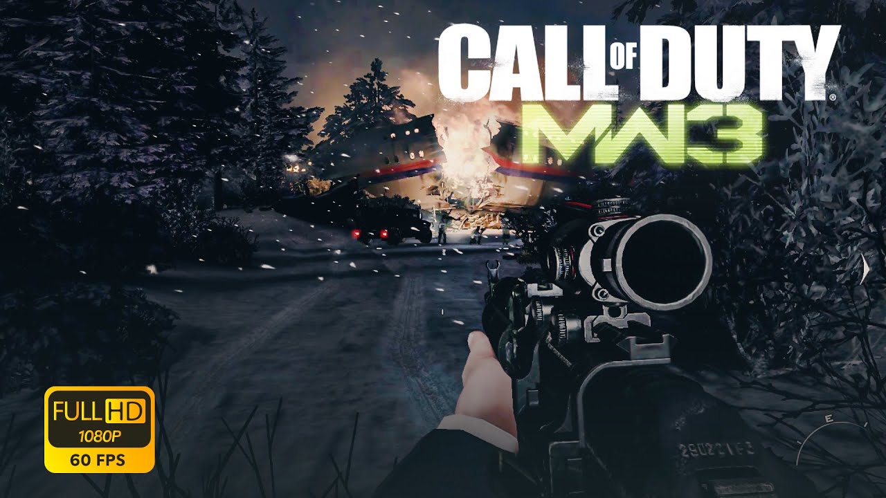 Call of Duty MW3 | Mission 3 - Turbulence Russia President | 60FPS ...