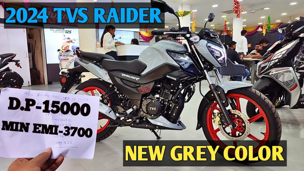 2024 TVS Raider !Same Engine,But Extra toraue! 2 Updates, Only @ ₹97 k ...