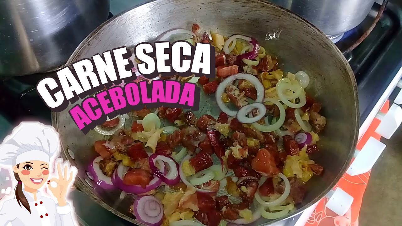 Como preparar carne seca/charque.carne de charque acebolada. - YouTube