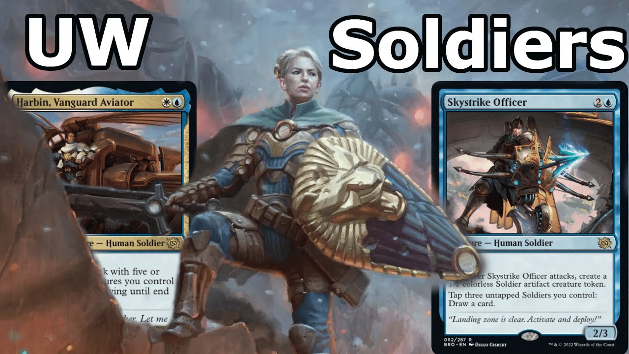 STOMP STOMP! Azorius Soldier Stompy with Skystrike Officer (Legacy MTG ...