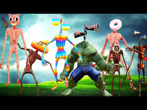 Siren heads in reality running competition #sirenhead @wowfriends - YouTube