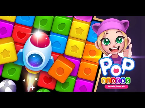 POP Blocks Puzzle Game KIT (Unity Promo) - YouTube