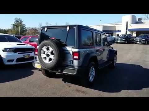 Used 2018 Jeep Wrangler Unlimited Sport 1C4HJXDN5JW247706 St James ...