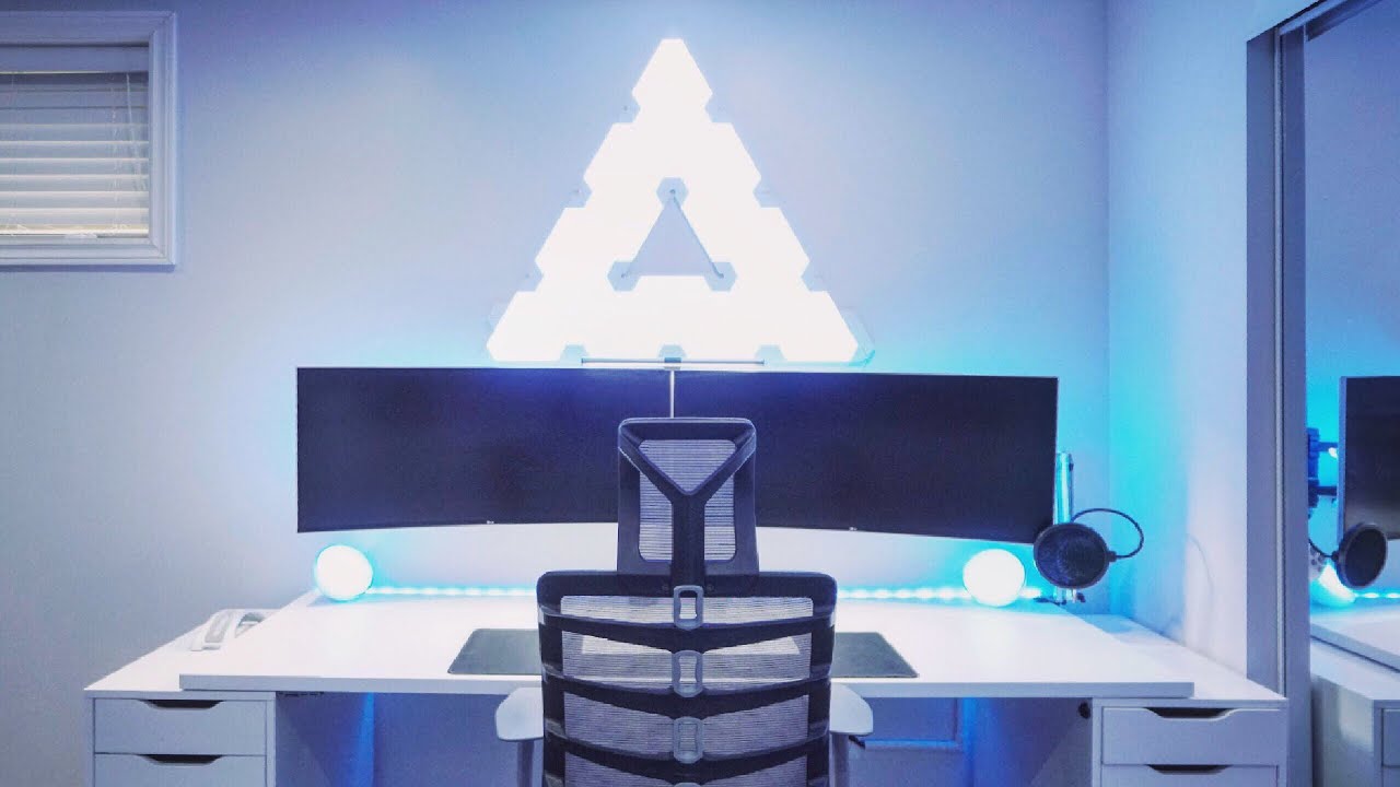 Welcome To My New 2018 ULTIMATE Gaming Setup & Room Tour! - YouTube