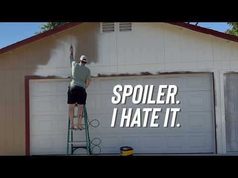 Painting The Entire Garage and Then Hating It…
