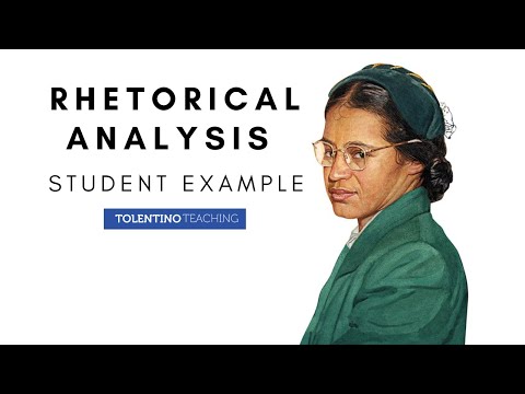 AP Lang Rhetorical Analysis Essay Student Example (Class Activity ...
