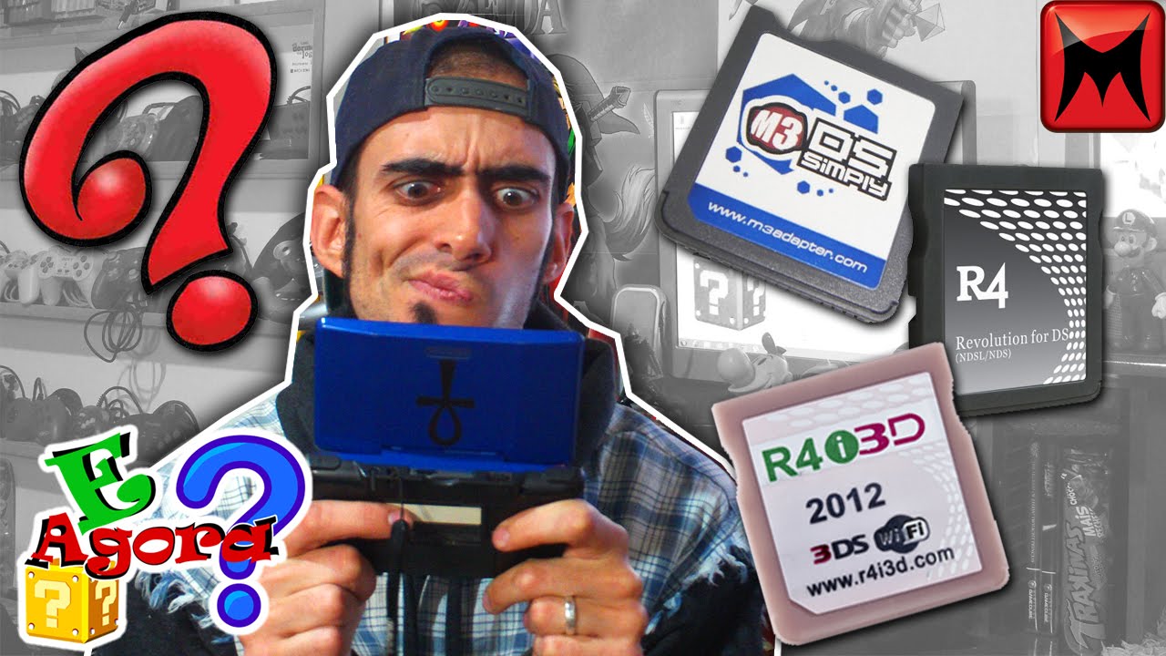 Flash cards para nintendo DS e 3DS, como utilizar - E agora? - YouTube