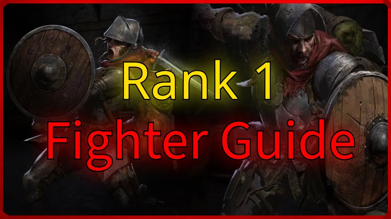 Rank 1 Fighter Build Guide - HR Solo, Duo, Trio, and Arena - YouTube