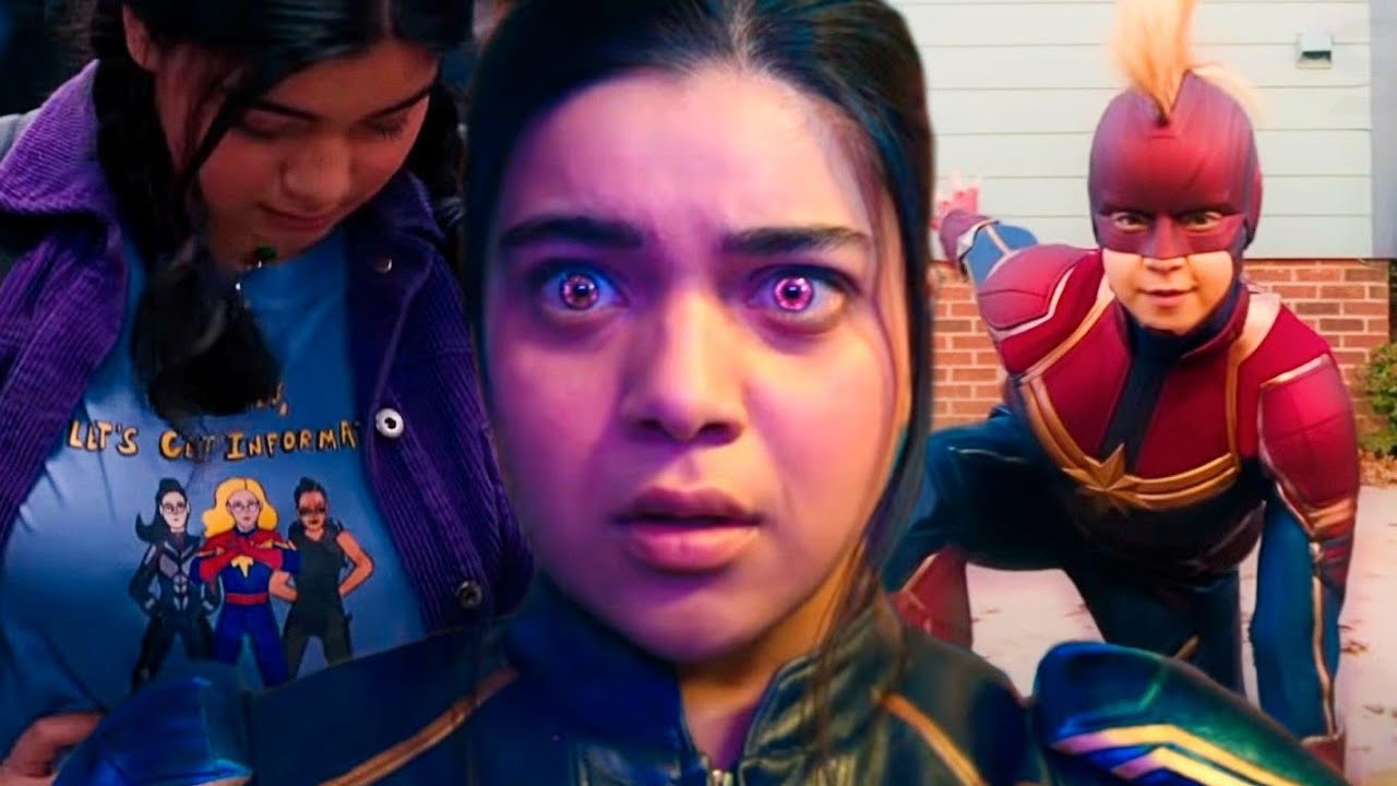 MS MARVEL NOTHING BUT A FAKE MCU FAN! FORGOT CAPTAIN MARVEL - YouTube