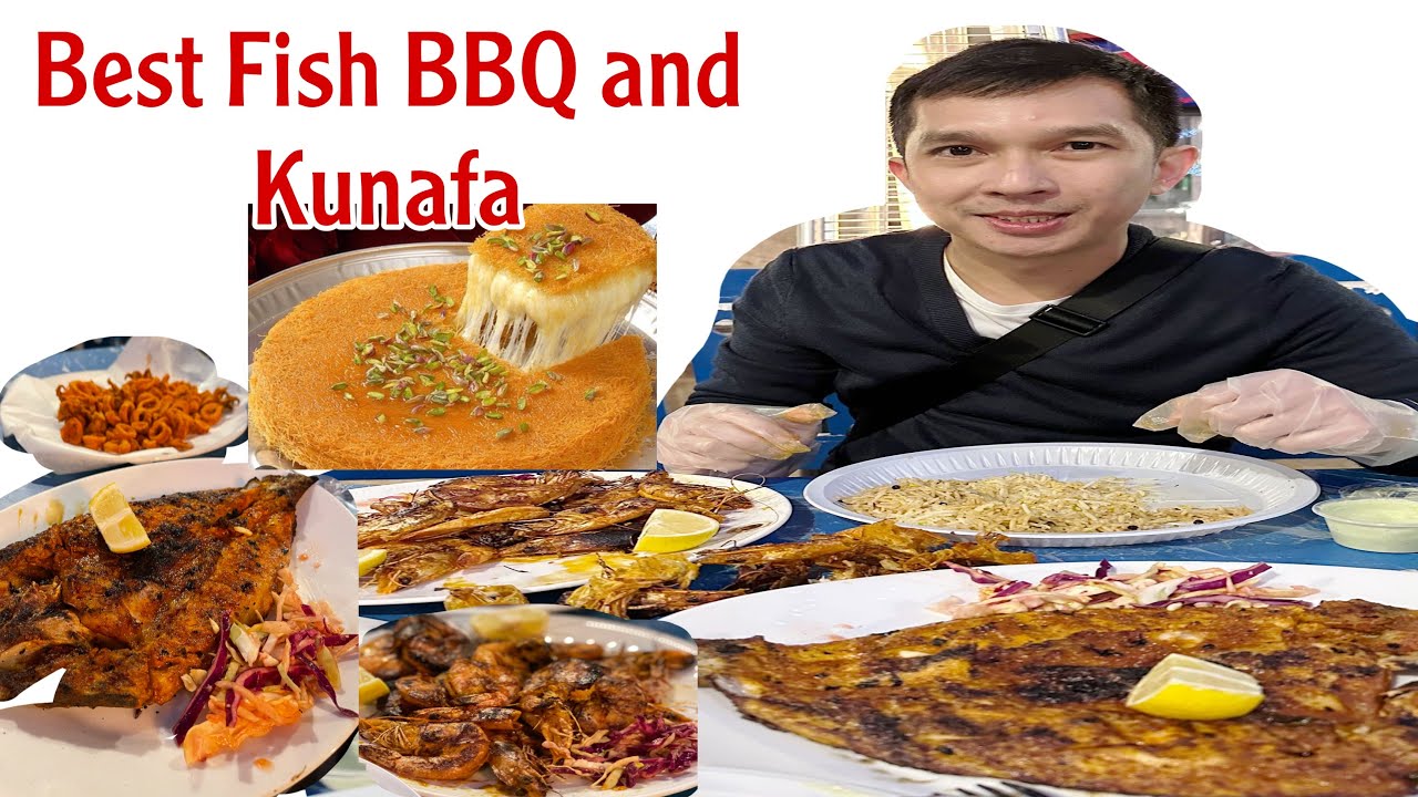 Best Fish BBQ and Kunafa |Souq Waqif ||Qatar - YouTube