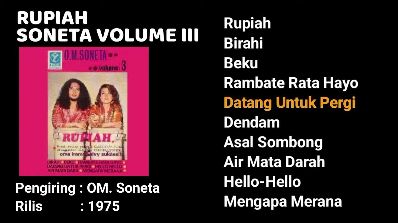 RUPIAH Album Soneta Volume 3 - YouTube
