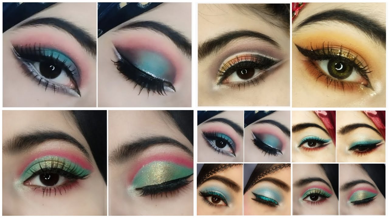 6 eye makeup tutorial for beginners 😍| the beautician - YouTube