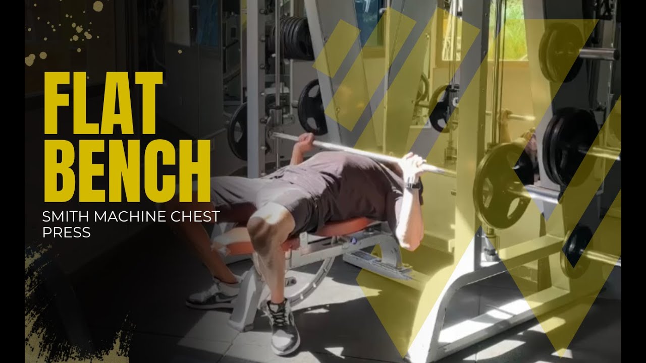 Flat Bench Smith Machine Chest Press | Boost Upper Body Strength 💪🔥 ...