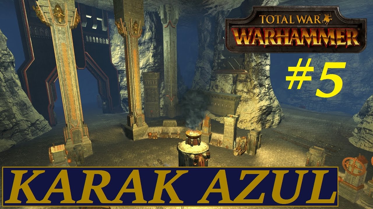 Total War WARHAMMER | MAPAS CUSTOM #5 | KARAK AZUL "PICO DE HIERRO ...