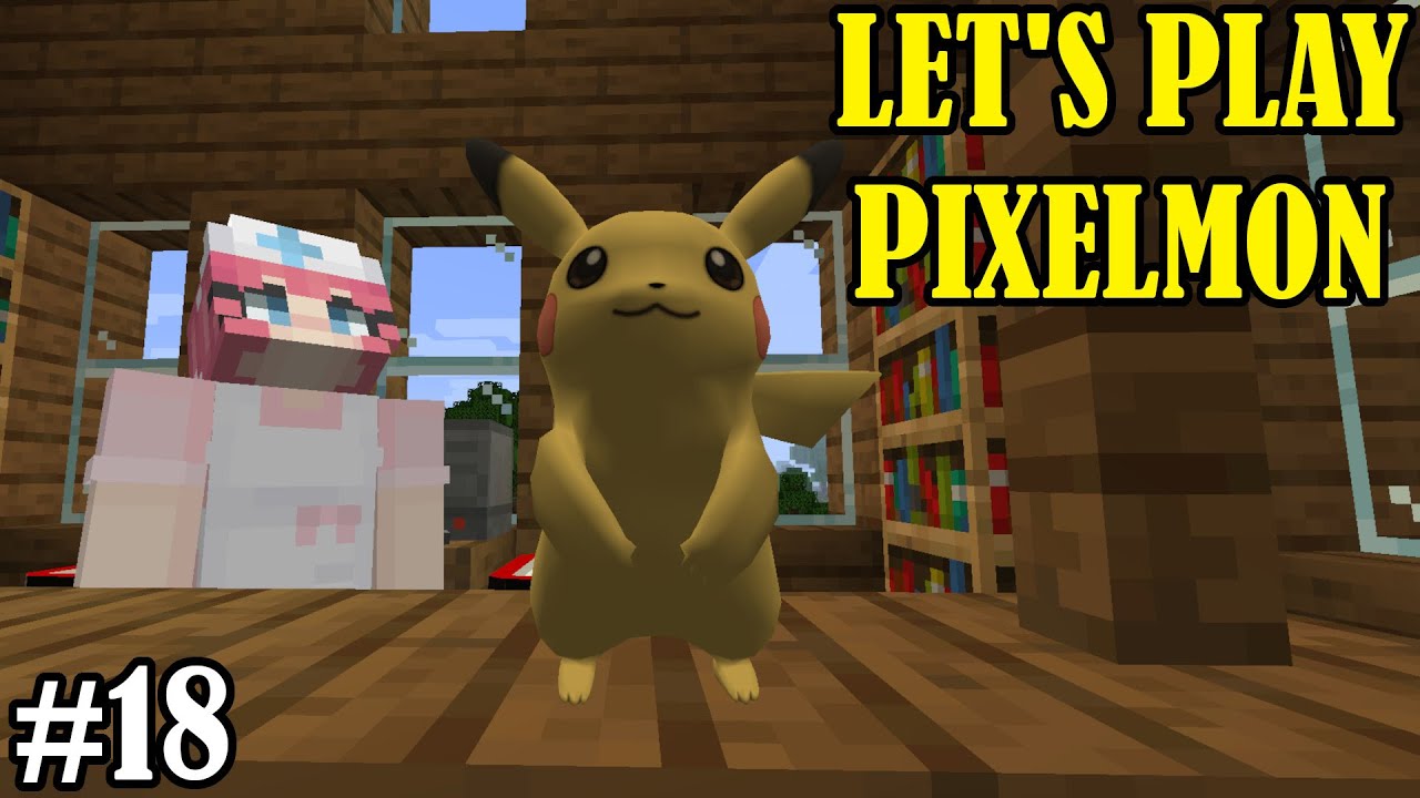 Pikachu - Let's Play Minecraft Pixelmon Episode 18 - YouTube