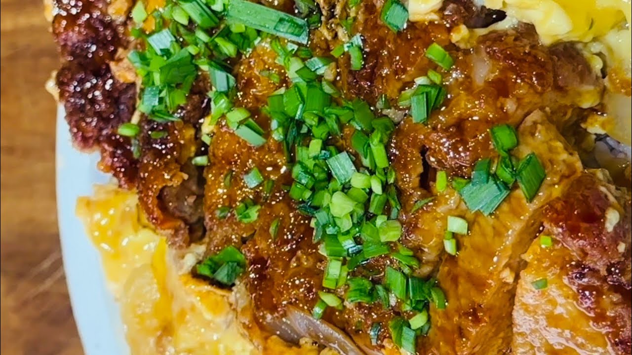 Japanese Food Katsudon| Step by Step Cooking - YouTube