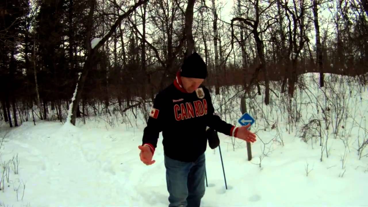 How to Snowshoe - Pinawa, Manitoba, Canada - YouTube