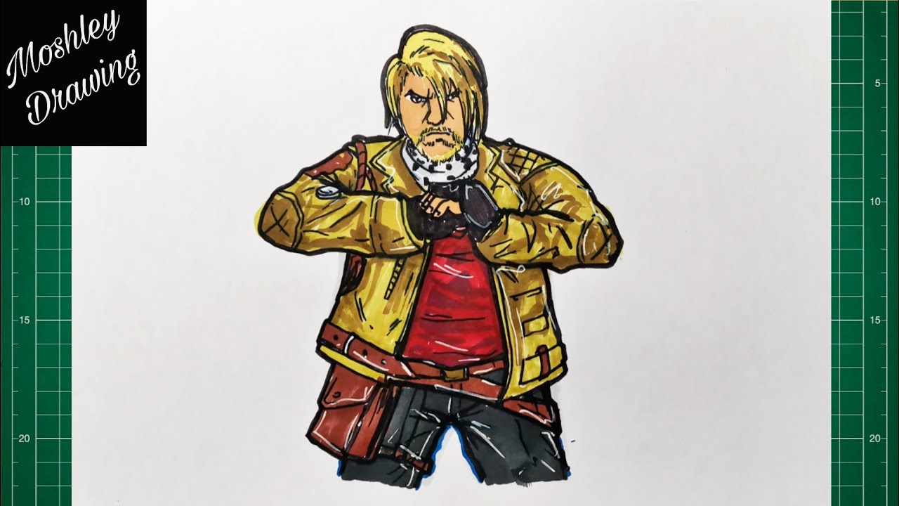 How to Draw Paul Phoenix - Tekken 8 - YouTube