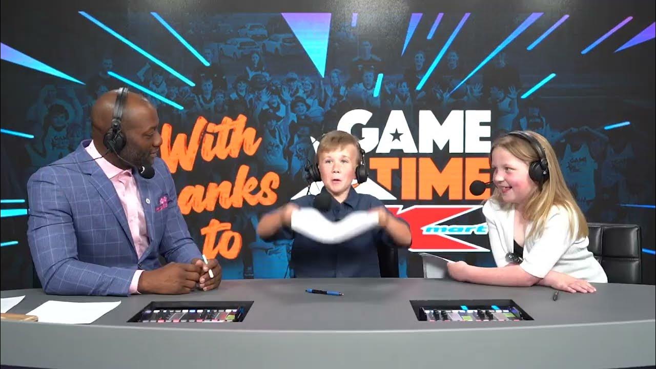 Kmart GameTime Kids Commentate a Game! - YouTube
