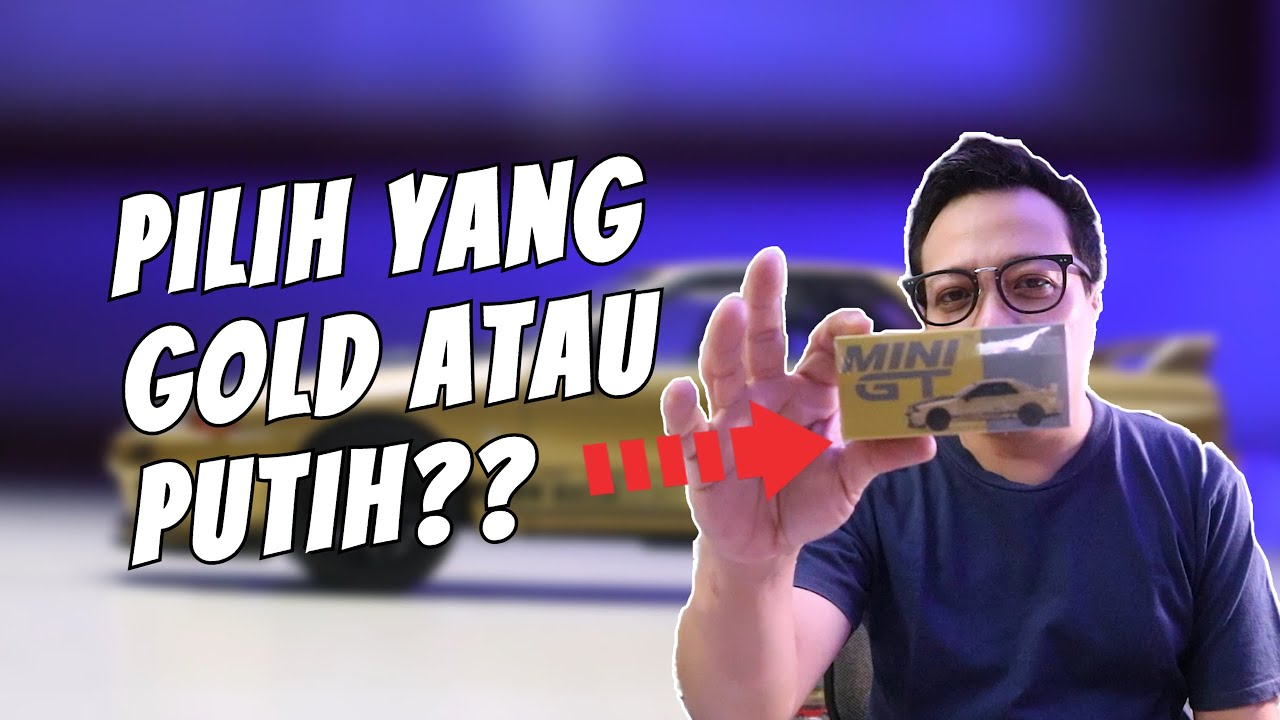 YANG WARNA GOLD EMANG THE BEST!!!,. DIECAST MINI GT TOP SECRET NISSAN ...