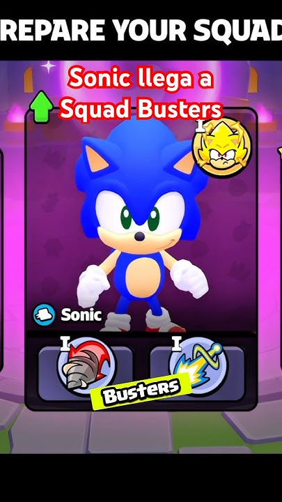 Llega la nueva actualización con Sonic a Squad Busters - YouTube