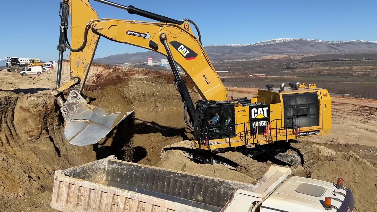 Heavy Machinery In Action, Excavators, Heavy Hauls, Mines, Quarries ...