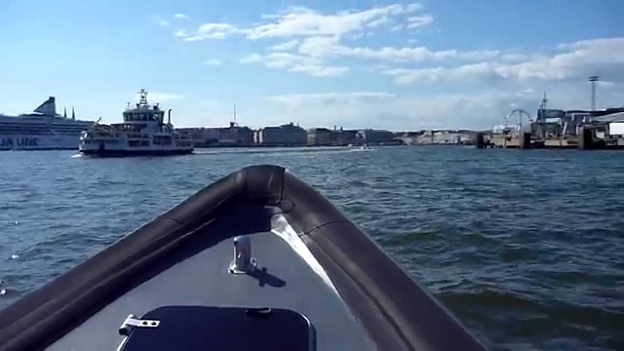 Boat journey in Helsinki and Microsoft office in Espoo - YouTube