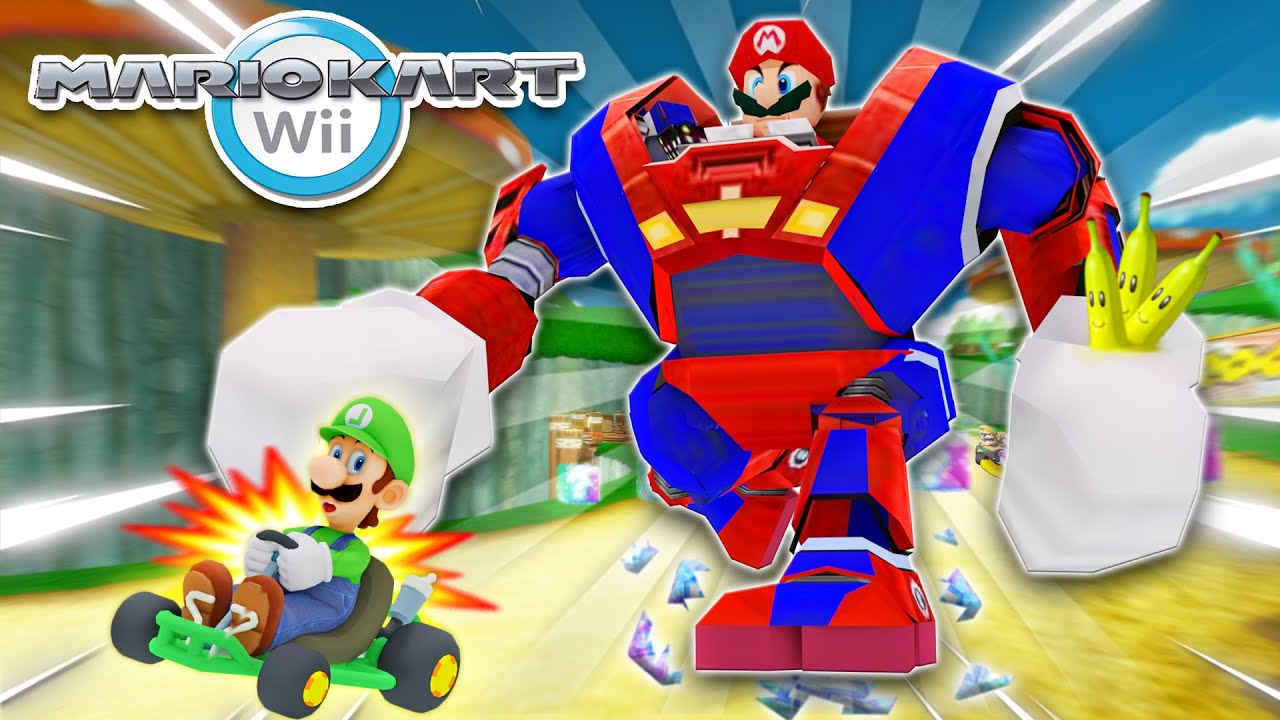 *MECH SUITS* Mod in Mario Kart Wii! - YouTube