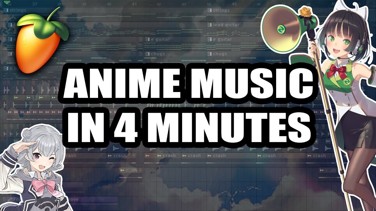 MAKE AN ANIME MUSIC IN 4 MINUTES - YouTube