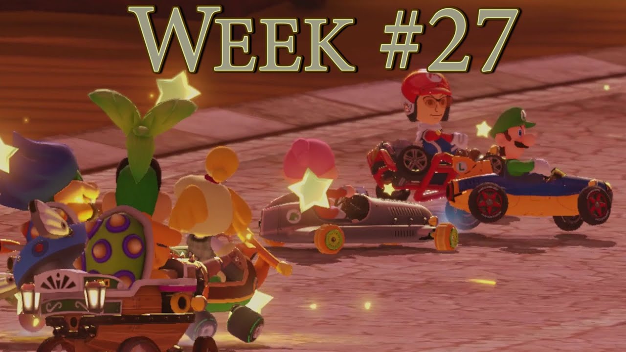 Week 27 - Mankalor's Mario Kart 8 Tournament! - YouTube