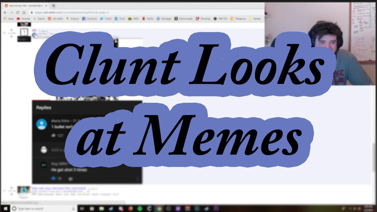 Clunt Tries Not to Laugh... - YouTube