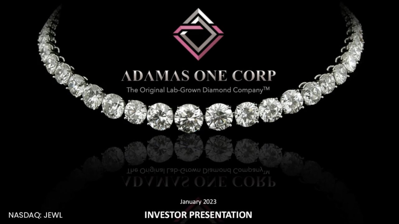 Adamas One Corp. (NASDAQ: JEWL) Webcast | Planet MicroCap Showcase ...