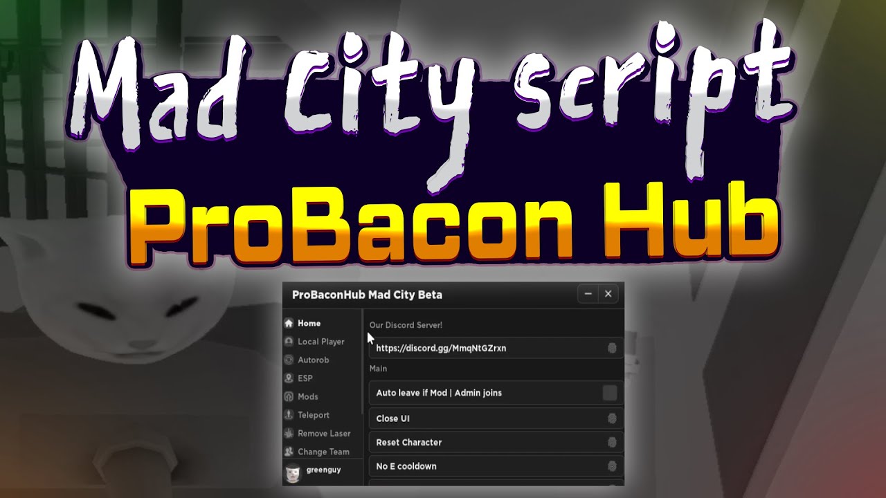 Mad City script – (ProBaconHub) - YouTube