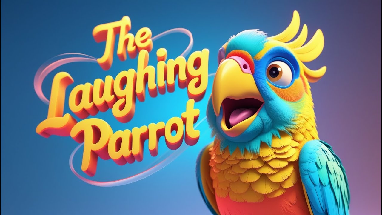 The Laughing Parrot 🦜🎶 | Funny Jungle Song for Kids | Nursery Rhymes ...