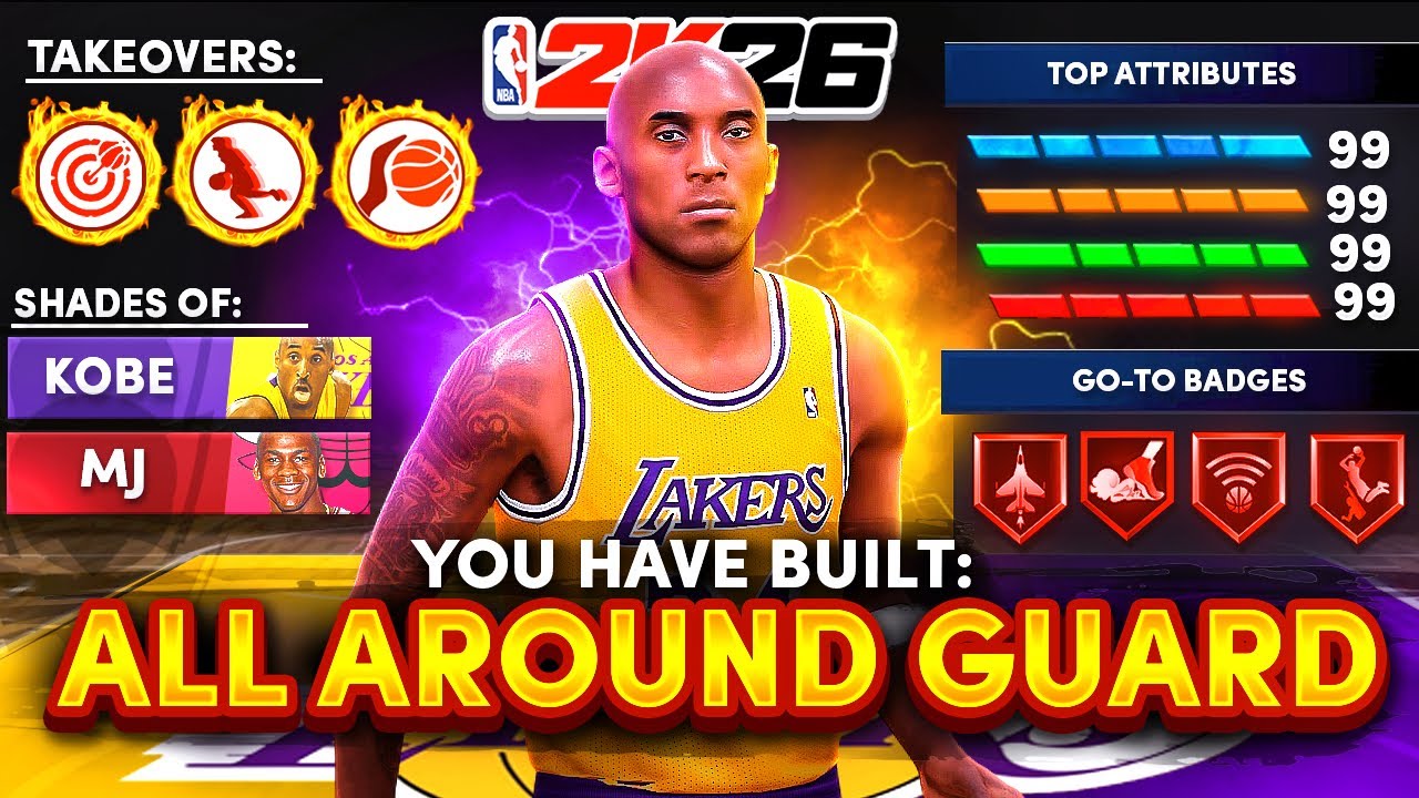 THIS KOBE BRYANT BUILD IS THE BEST BUILD IN NBA 2K26 - YouTube