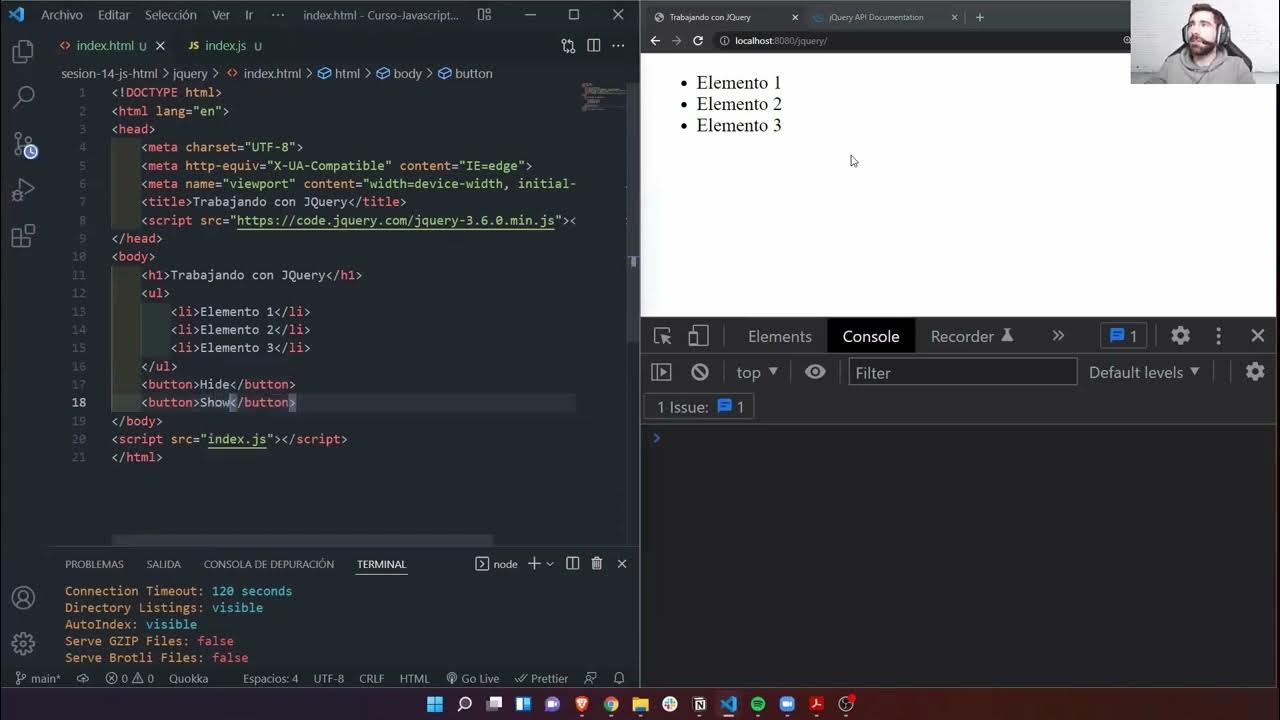 57. JQuery - Curso JavaScript - OpenBootcamp - YouTube