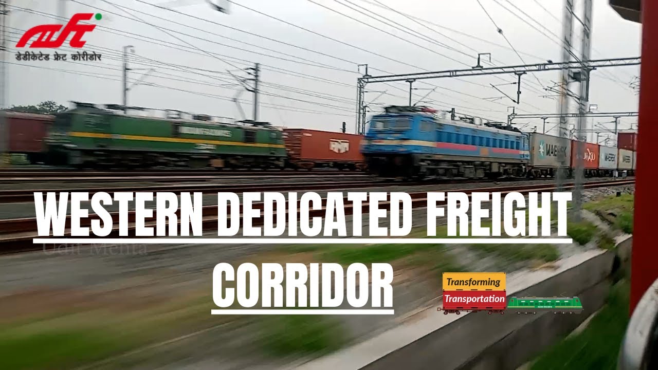 Indian Railway | Western Dedicated Freight Corridor | WDFC | DFCCIL - YouTube