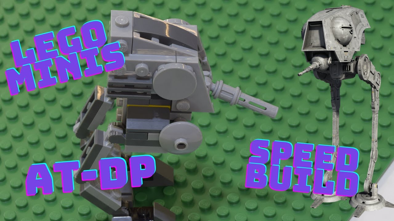 Lego Star Wars Mini AT-DP Set Number 30274 Speed Build - YouTube