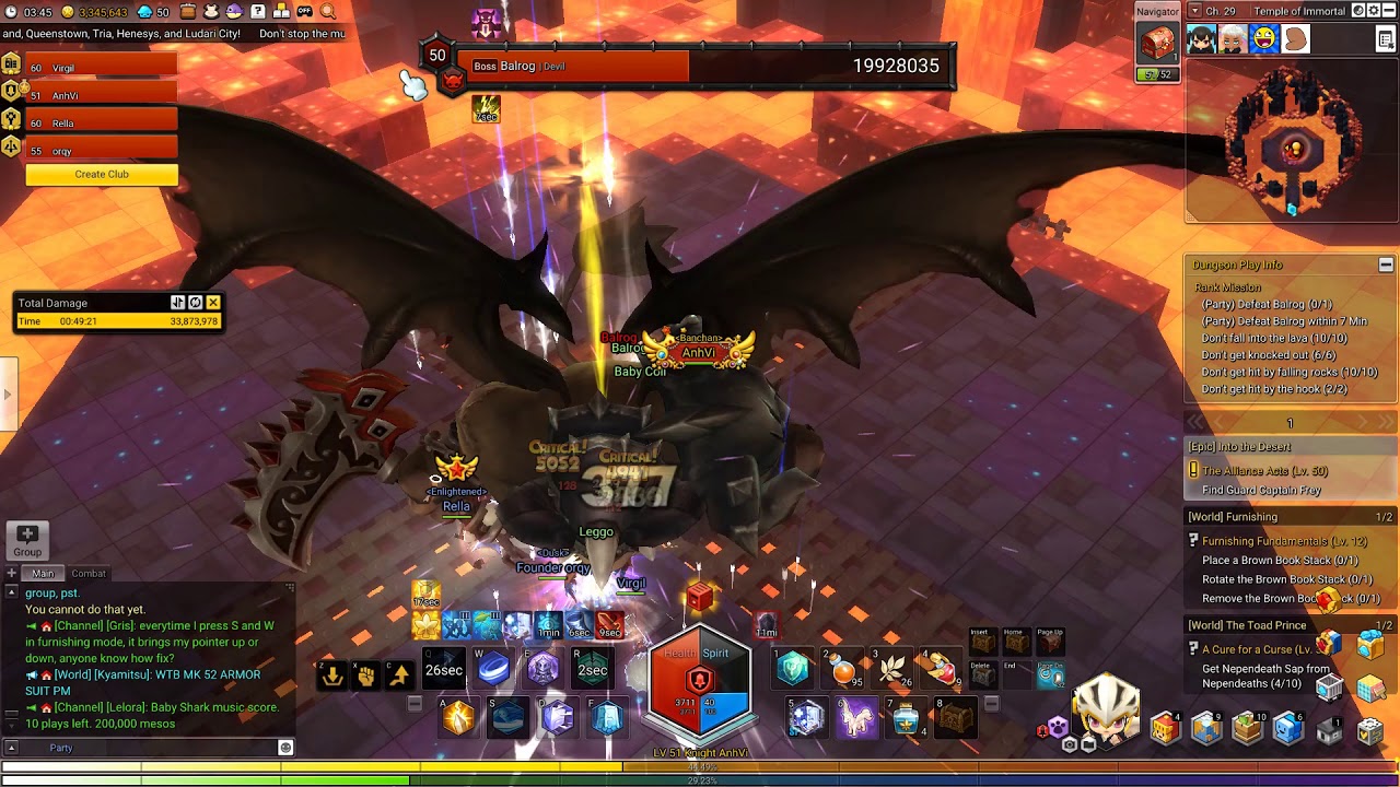 Maple Story 2 knight. Typhoon build - YouTube