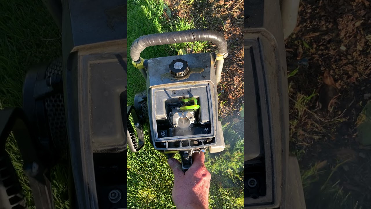 Mcculloch 125/101 wb37 idle and rev - YouTube